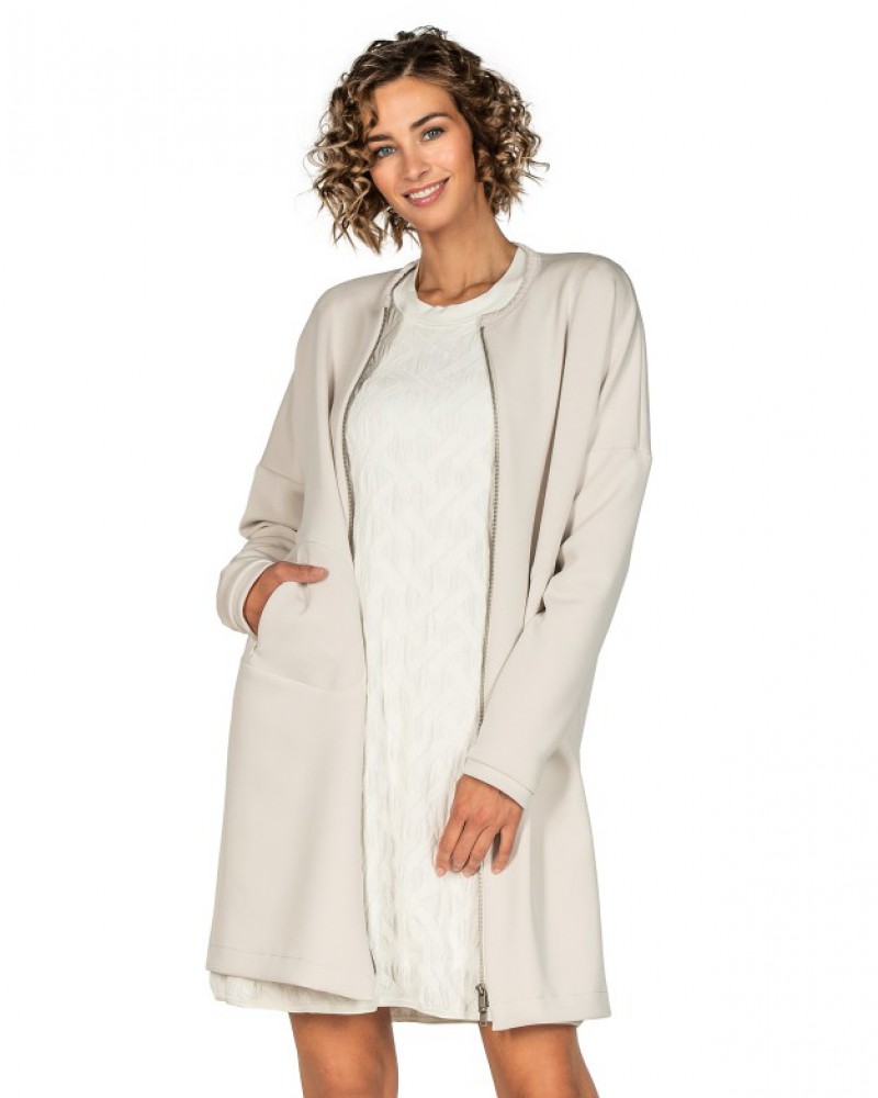 Blejzer BEATE HEYMANN dámsky 624-31 pearl | BENOFASHION