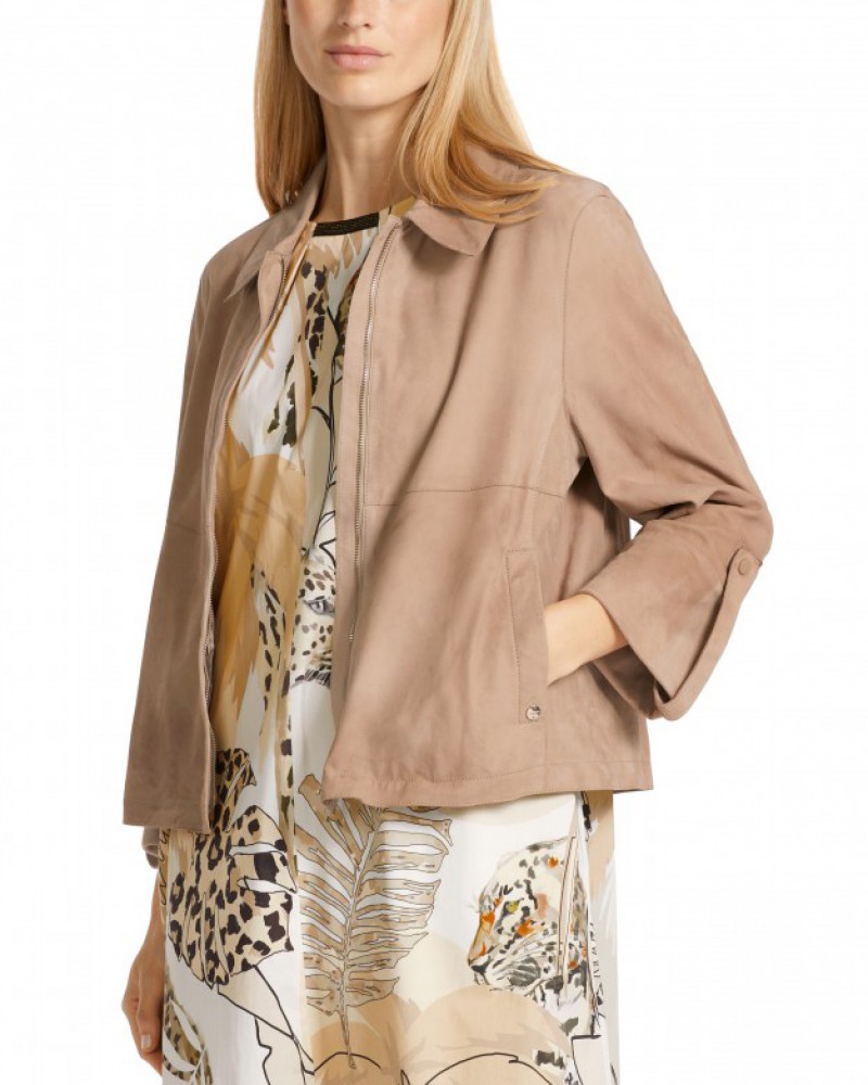 Bunda kožená MARC CAIN dámska UC 31.23.L02 616 | BENOFASHION