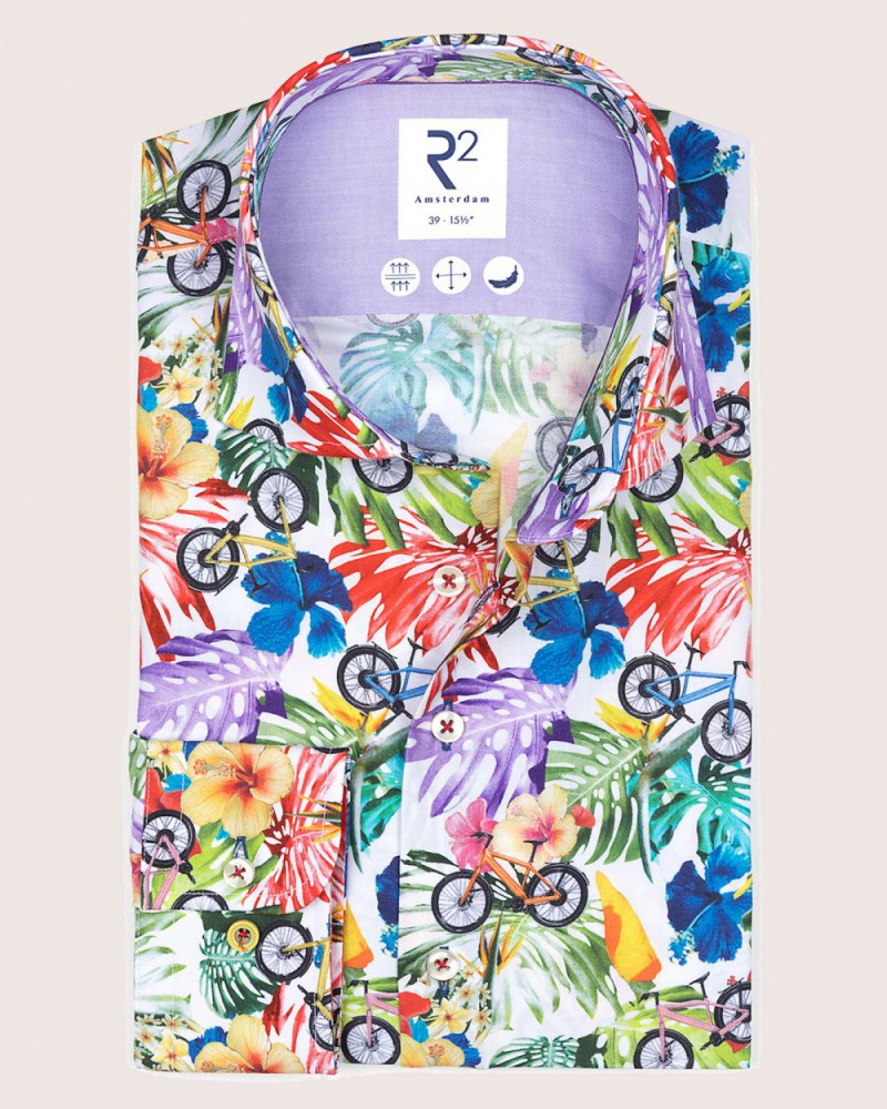 Košeľa R2 AMSTERDAM pánska 124.WSP.066 073 | BENOFASHION