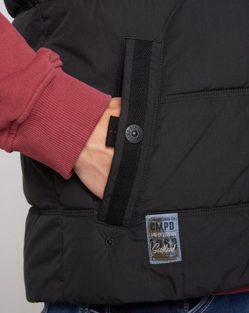 Vesta CAMP DAVID pánska CG2255-2862-22 black | BENOFASHION